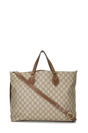 Gucci Gg Supreme Canvas Tote