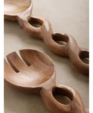 GAURI KOHLI Valencia Salad Servers, Set Of 2