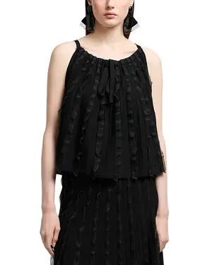 Emporio Armani Ruffle Tops