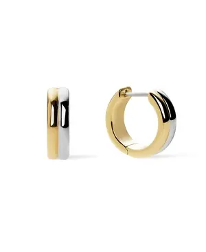 ANA LUISA Asher Huggie Hoop Earrings - Gold