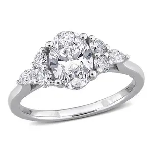 JULIANNA B. 14k 1-5/8 Ctw Lab-grown Diamond Ring - White Gold
