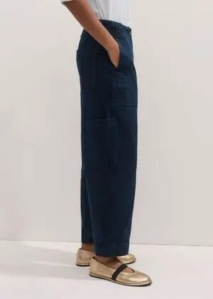 ME+EM Cotton Engineered Pant - Navy
