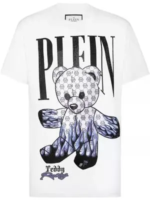 Philipp Plein Teddy Bear T-shirt - White