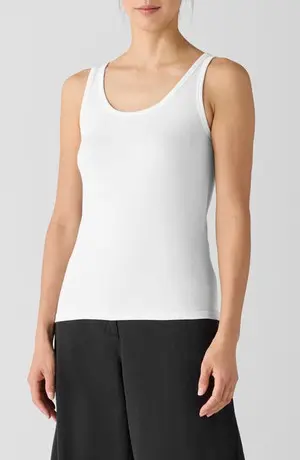 Eileen Fisher Scoop Neck Tops