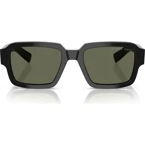 Prada 54mm Square Sunglasses - Black