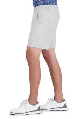 Robert Graham Performance Golf Shorts - Grey