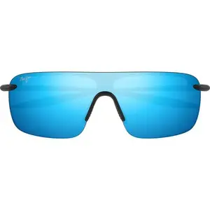 Maui Jim Palulu Shield Sunglasses - Blue