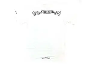 Chrome Hearts Scroll Logo Pocket T-shirt - White