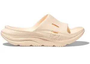 Hoka One One Ora Recovery Slide 3in - Vanilla