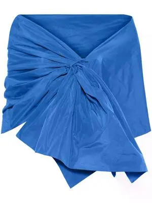 P.a.r.o.s.h Taffeta Wrap Jacket - Blue