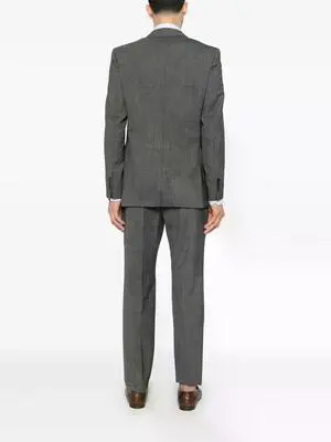 FURSAC Prince Of Wales-check Suit - Grey