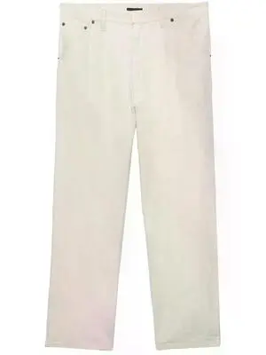 Prada Chambray Pants - White