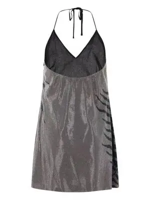 Roberto Cavalli Rhinestoned Mini Dress