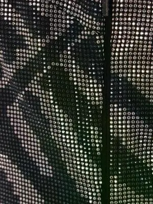 Roberto Cavalli Rhinestoned Mini Dress