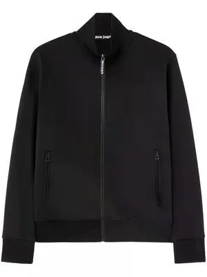 Palm Angels Logo-print Track Jacket - Black