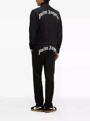 Palm Angels Logo-print Track Jacket - Black