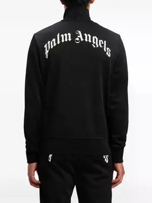 Palm Angels Logo-print Track Jacket - Black
