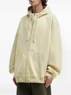 MAISON MARGIELA Embroidered Hoodie - Neutrals