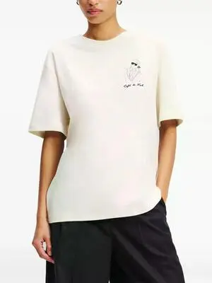 Karl Lagerfeld X Jorge Parra T-shirt - White