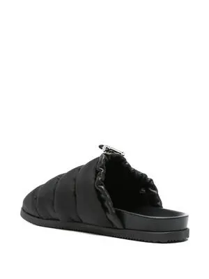 Moncler Pocket Slippers - Black