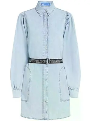 Karl Lagerfeld Puff Sleeve Day Dresses