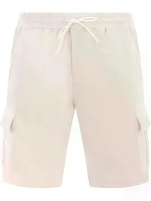 Eleventy Jersey Cargo Shorts - Neutrals