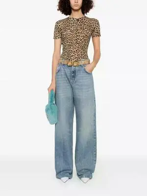 Blumarine Leopard-print T-shirt