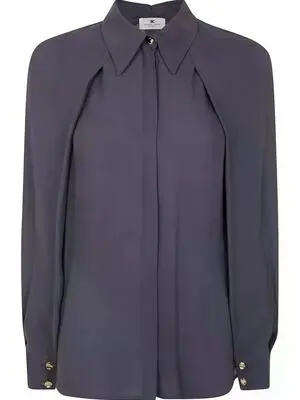 Elisabetta Franchi Button-down Shirt - Grey