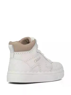 Chloé Perforated Detail Sneakers