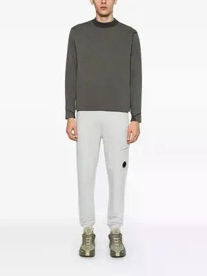 C.P. COMPANY Lens-detailed Sweatpants - Blue