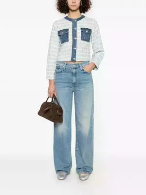 MOTHER The Dodger Sneak Jeans - Blue