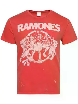 Madeworn The Ramones T-Shirt - Red | Editorialist