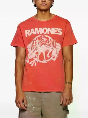 Madeworn The Ramones T-Shirt - Red | Editorialist