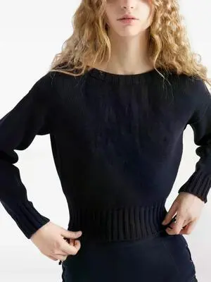 Prada Cotton Boat-neck Sweater