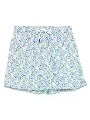 Fedeli Madeira Swim Shorts - Blue