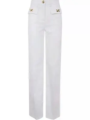 Elisabetta Franchi Cotton Trousers