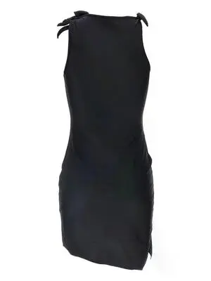 Coperni Asymmetric Mini Dress - Black