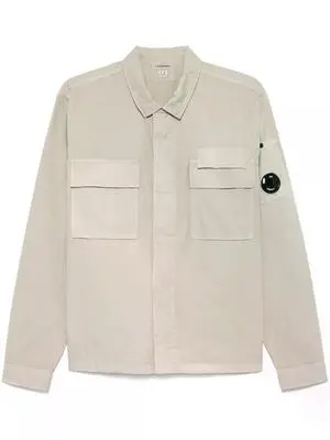 C.P. COMPANY Gabardine Shirt - Grey