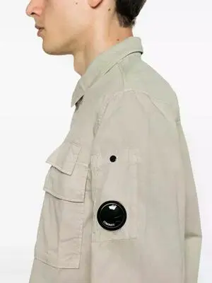 C.P. COMPANY Gabardine Shirt - Grey