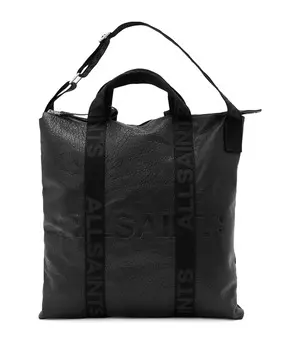 ALLSAINTS Leather Kei Backpack - Black