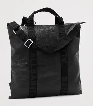 ALLSAINTS Leather Kei Backpack - Black