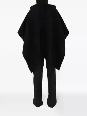 Burberry Reversible Cashmere Cape - Black