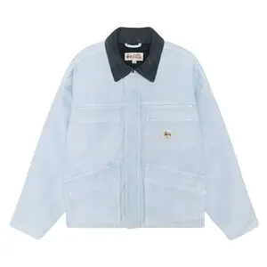StÜssy Washed Canvas Shop Jacket - Blue