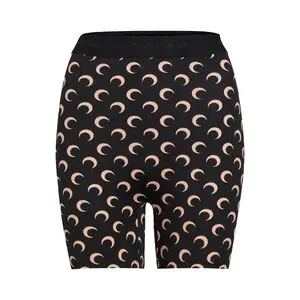 MARINE SERRE Marine Serre Regenerated Aom Jersey Cycle Shorts Tan