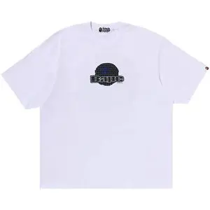 A BATHING APE Ape Head Relaxed Fit Tee - White