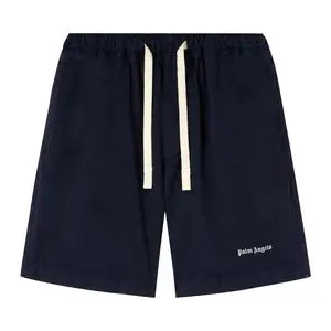 Palm Angels Classic Logo Bermuda - Blue