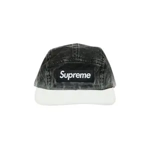 Supreme Pigment 2-tone Camp Cap - Black