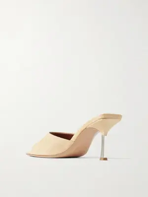 Paris Texas Lorena Suede Mules - Cream