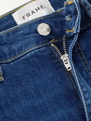 FRAME Reboot Crop High-rise Bootcut Jeans