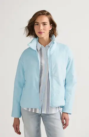 Lands' End Zip Up Outerwear For Women